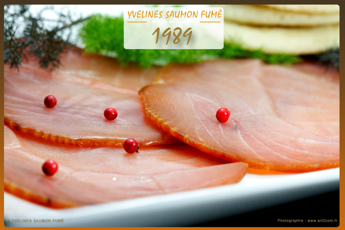 Les différents produits Yvelines Saumon Fumé maison de tradition Daniel ...
